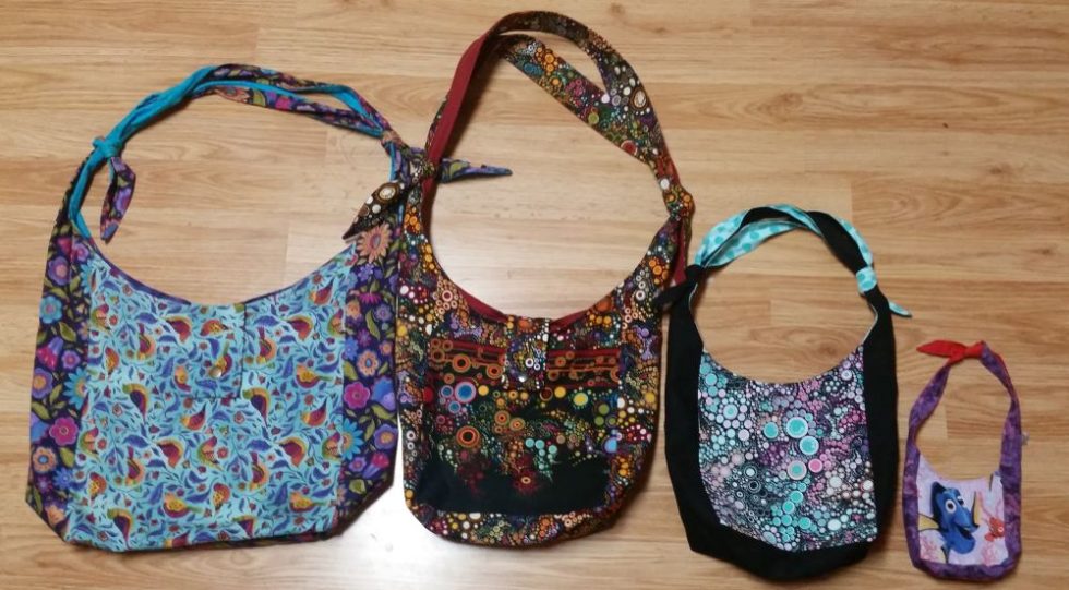 PDF Pattern: Infinity Tie Strap Tote Bag | Fabric Ninja